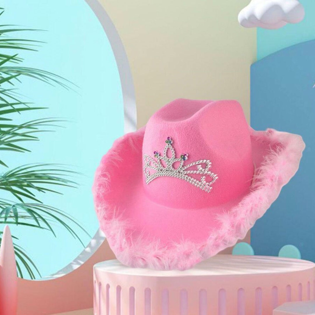 PINK COWGIRL FESTIVAL Party Hat - Etsy