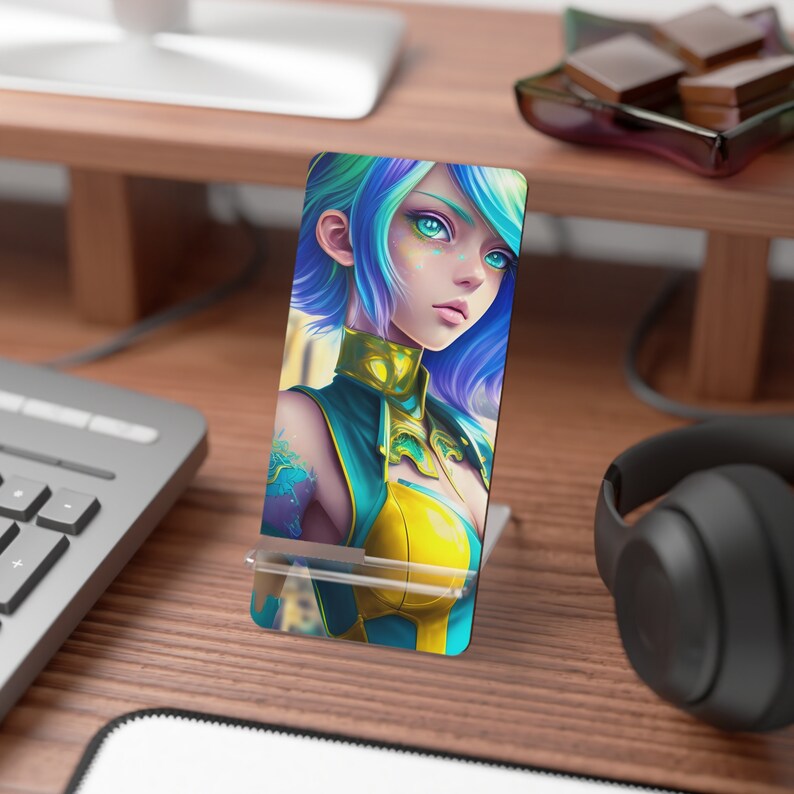Hot Anime Phone Stand Sayaka in Milan Mobile Display Stand for ...