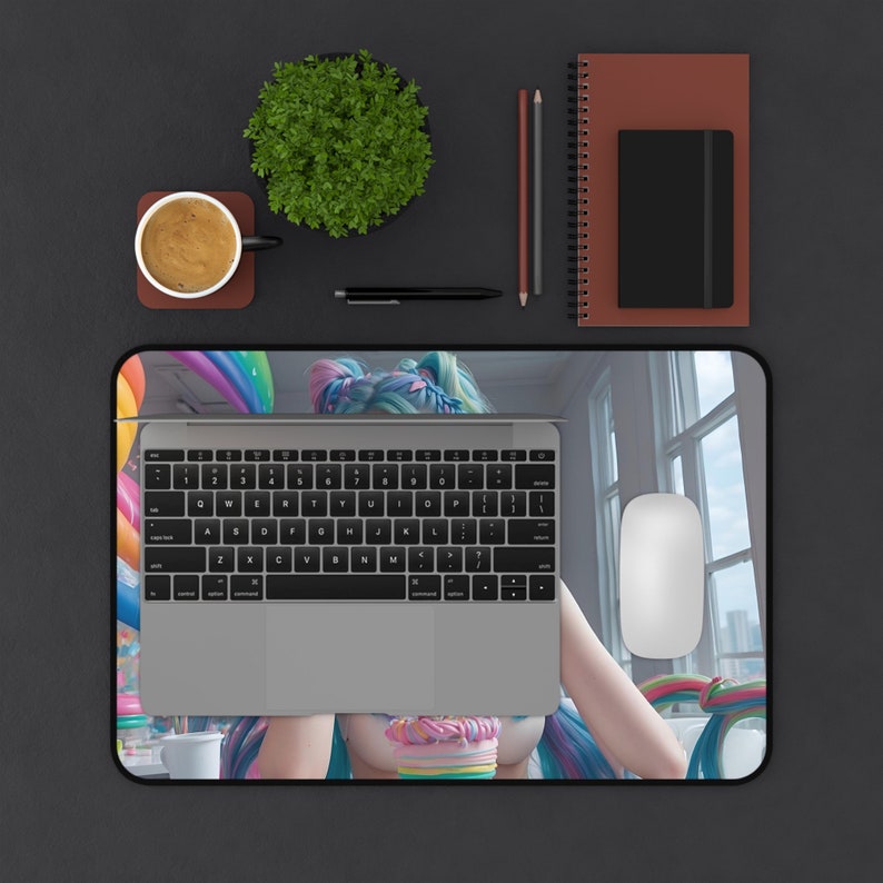 Anime Girl Desk Mat, Anime Lover, Anime Gift, Gamer Mat, Gamer Gift ...