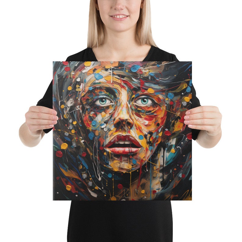 Fragmented Narratives: Canvas Painting of Coherent Stories and ...