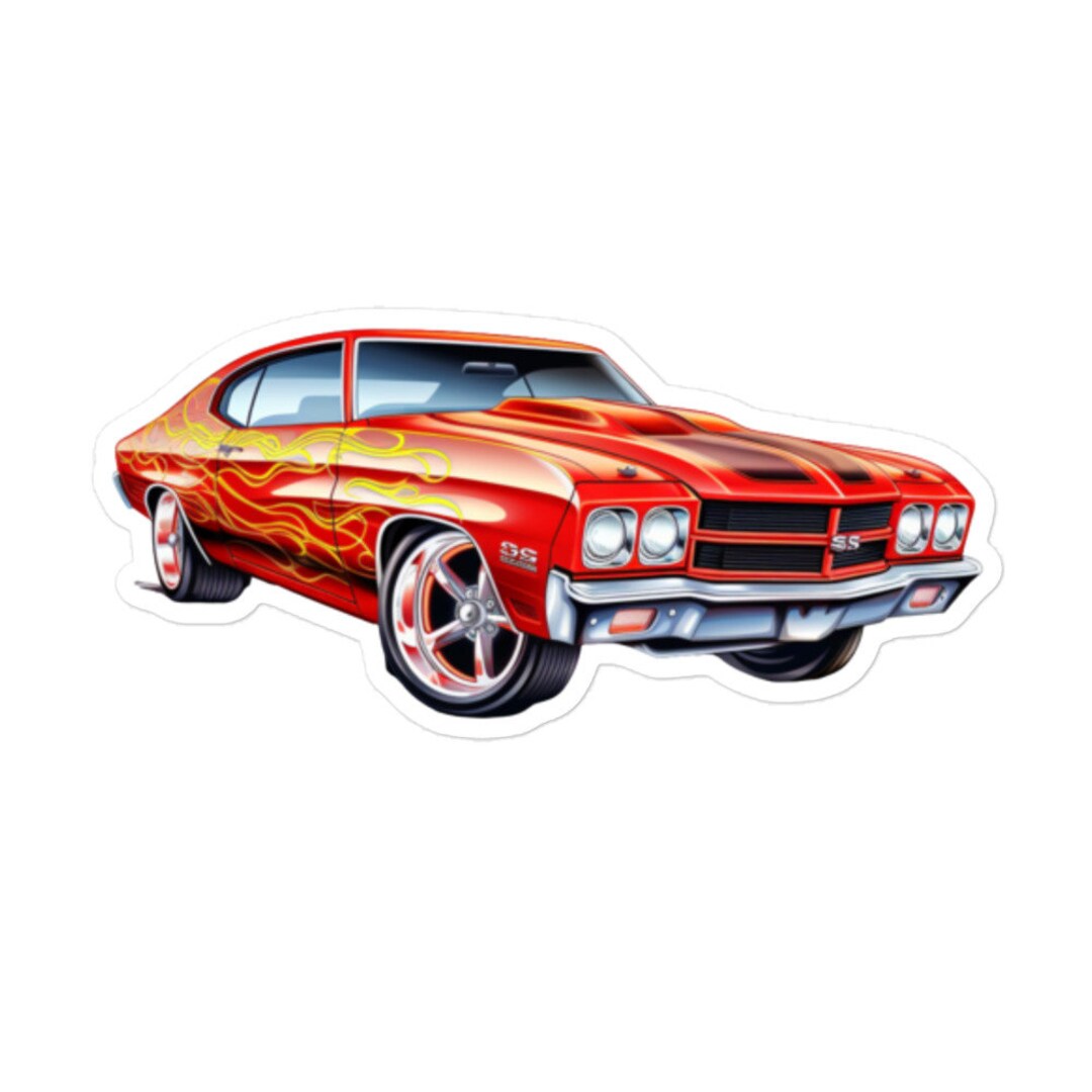 Classic Chevelle Sticker: Enhance Your Ride With Vintage Style - Etsy