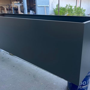 Custom Fiberglass Planter Trough: Handmade to Order, Any Size & Color ...