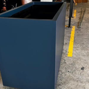 Rectangular Fiberglass Planter: Custom Indoor Outdoor Troughs - Etsy
