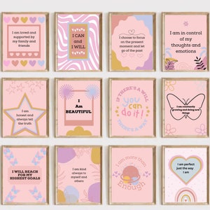 12 Positive Affirmation Posters - Etsy