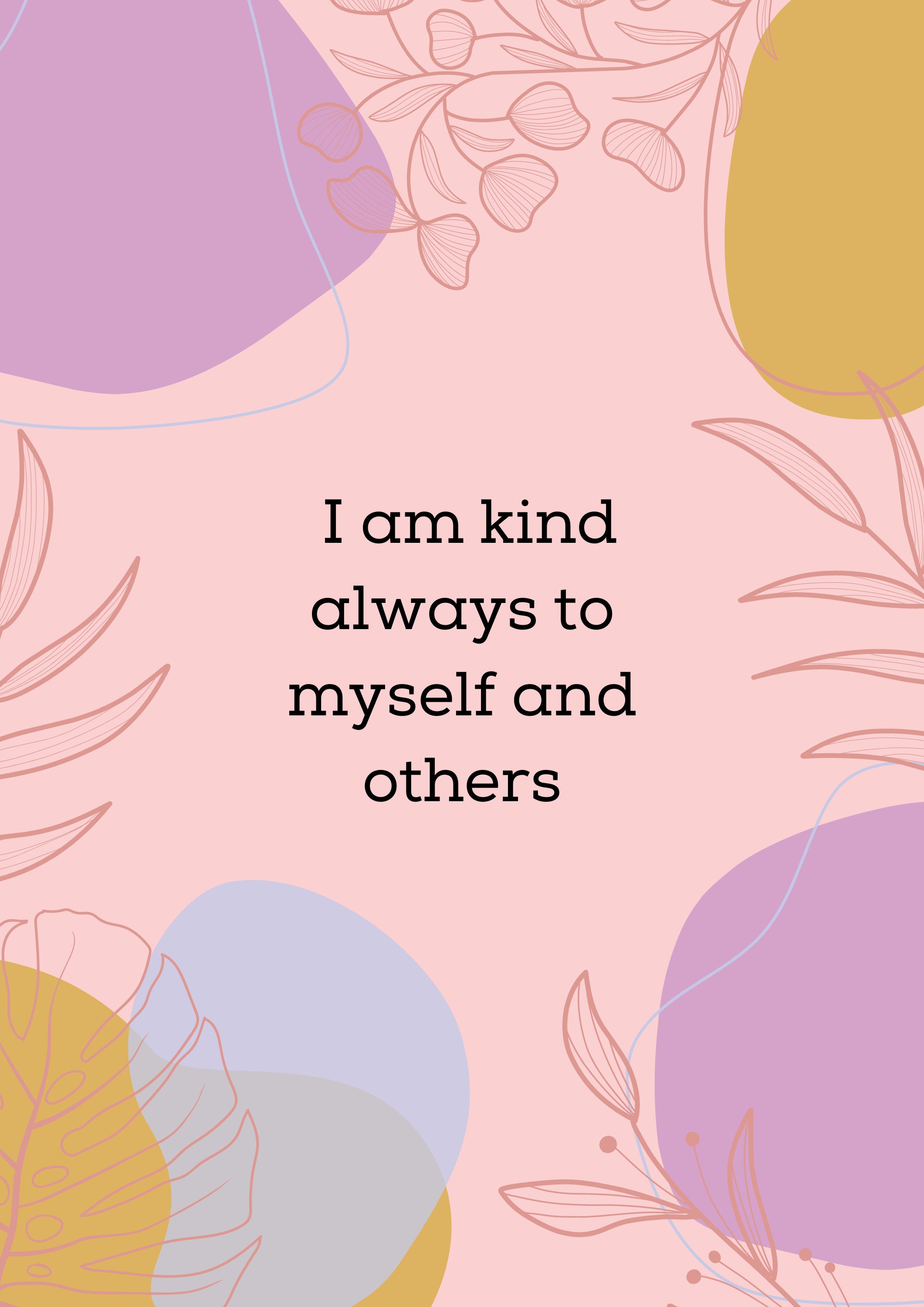 12 Positive Affirmation Posters - Etsy