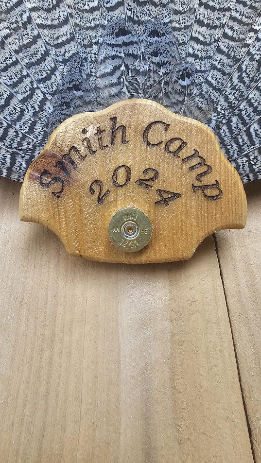 Custom Leopardwood Grouse Fan Mount Display - Etsy