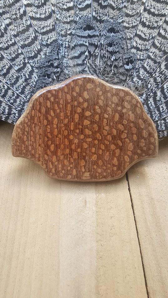 Custom Leopardwood Grouse Fan Mount Display - Etsy