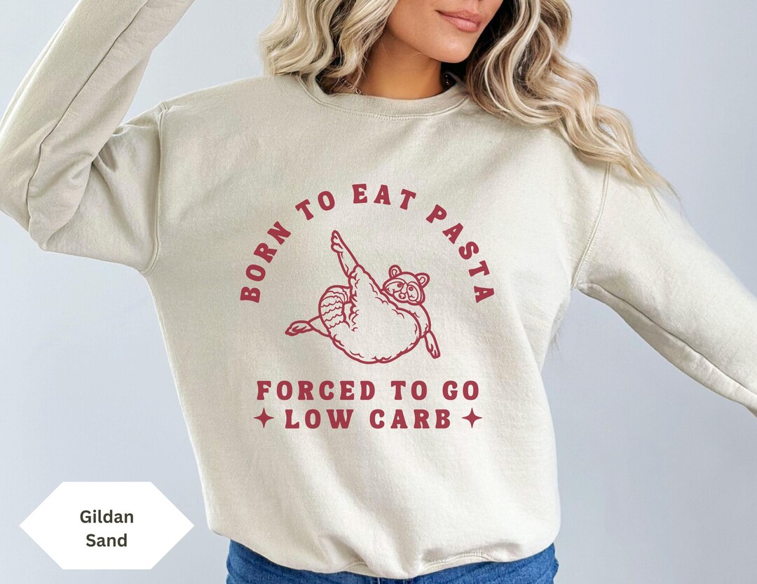 Born to Eat Pasta Shirt Pasta Shirt Raccoon Shirt Possum Shirt Meme ...