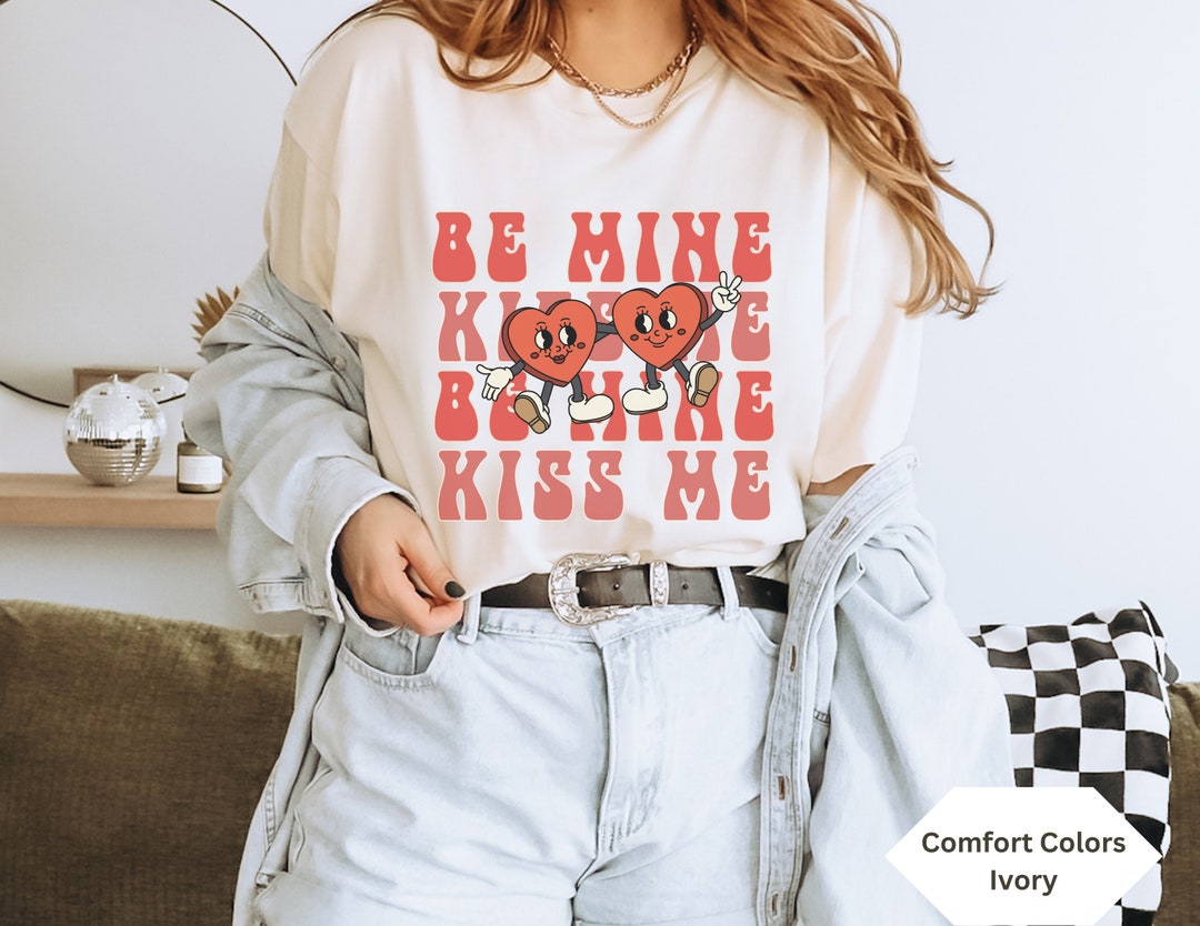 Candy Heart Shirt Heart Candy Shirt Candy Heart Tshirt Kiss Me Shirt