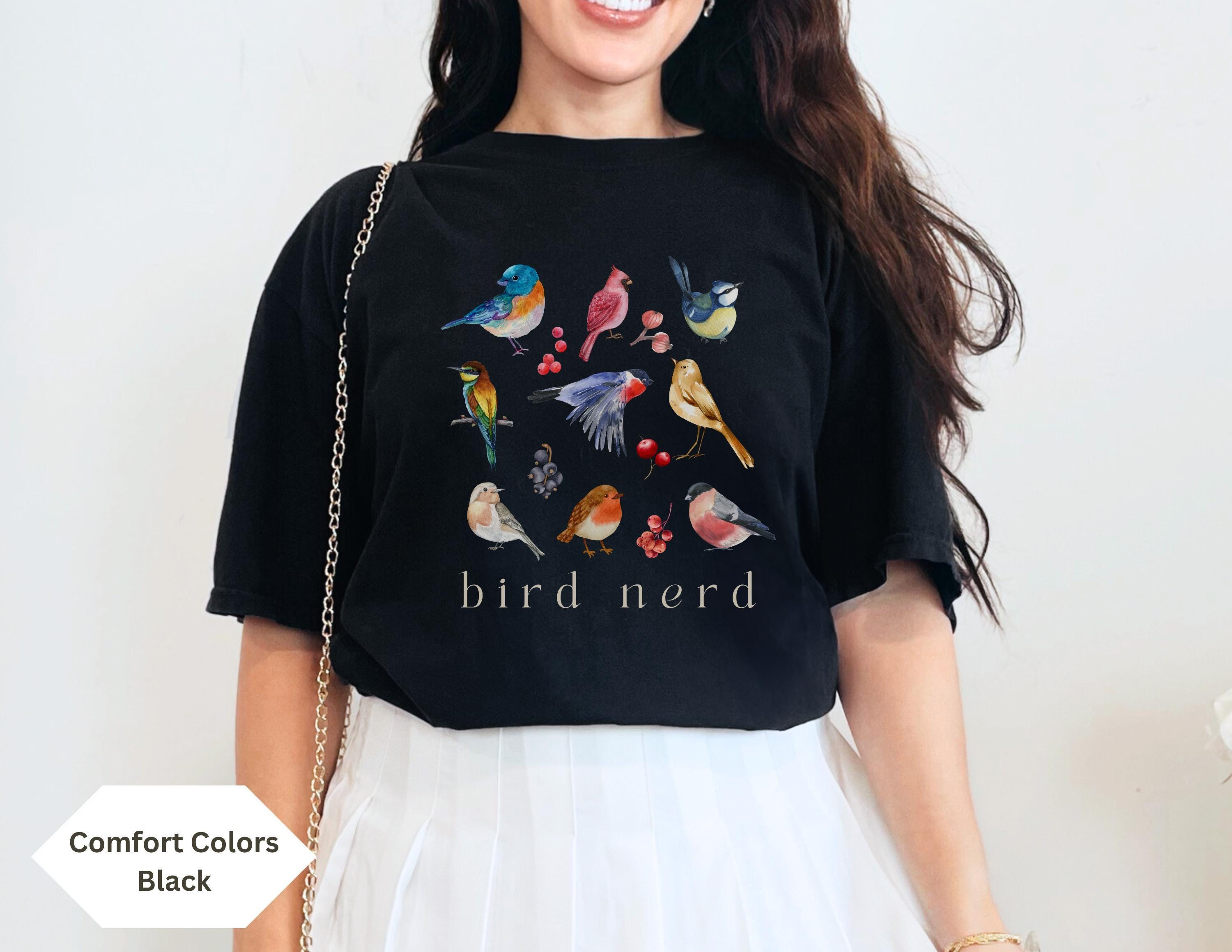 Bird Nerd Shirt Bird Watching Shirt Respect the Locals Pigeon Shirt ...