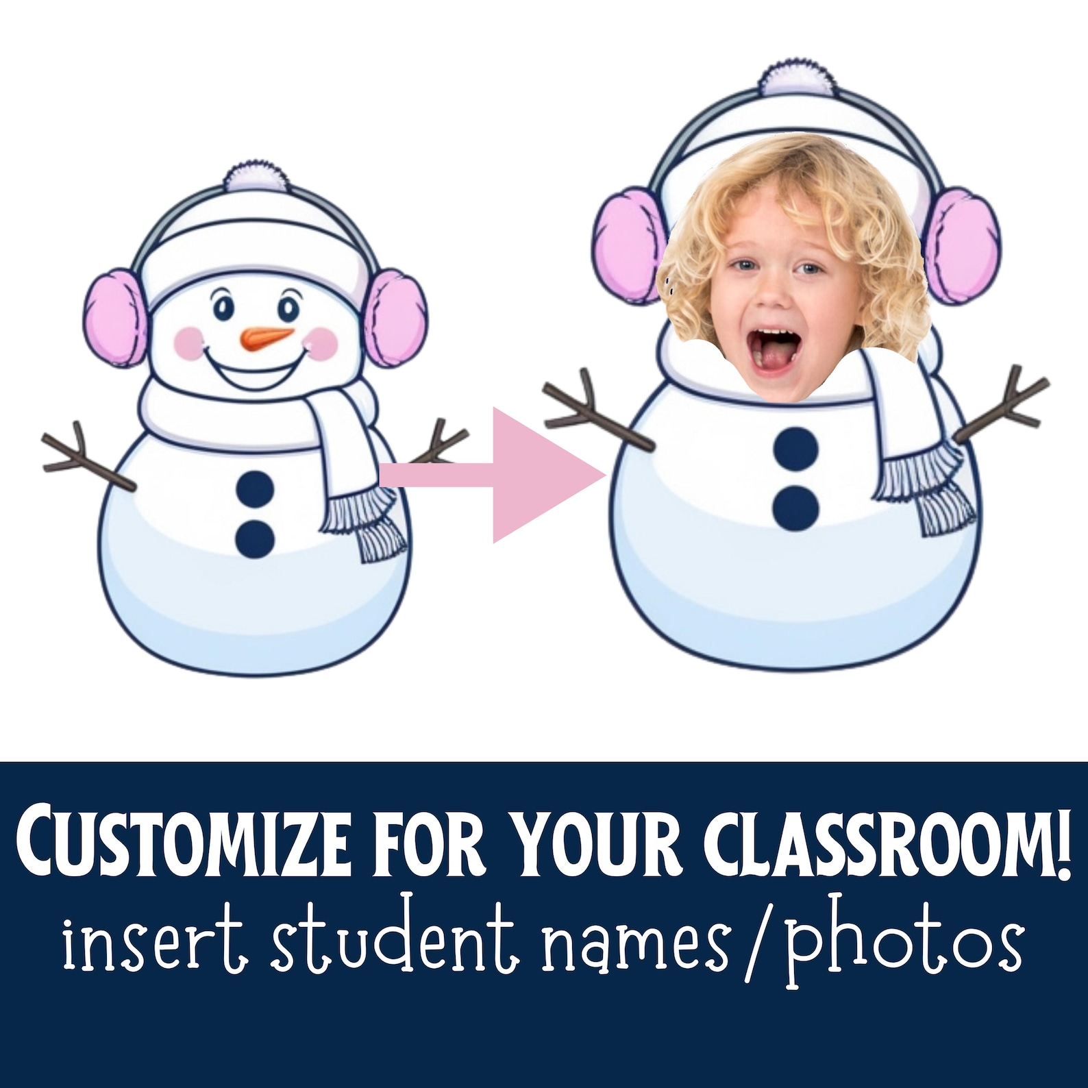 Chillin' With My Snow-mies Bulletin Board – Fun Winter-themed Decor ...