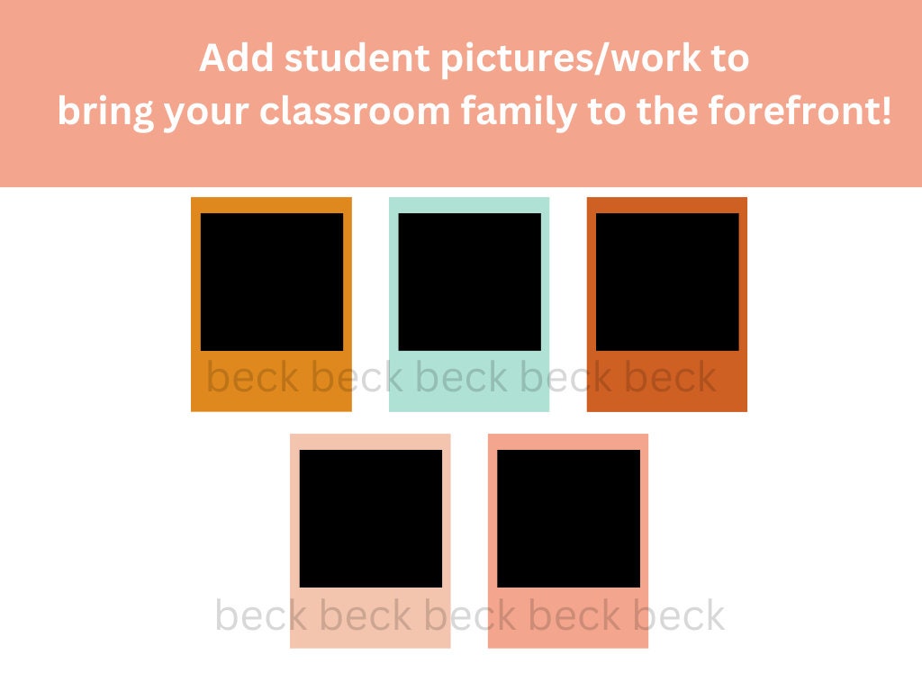 Retro Vibe Bulletin Board Kit for Elementary Classroom High - Etsy