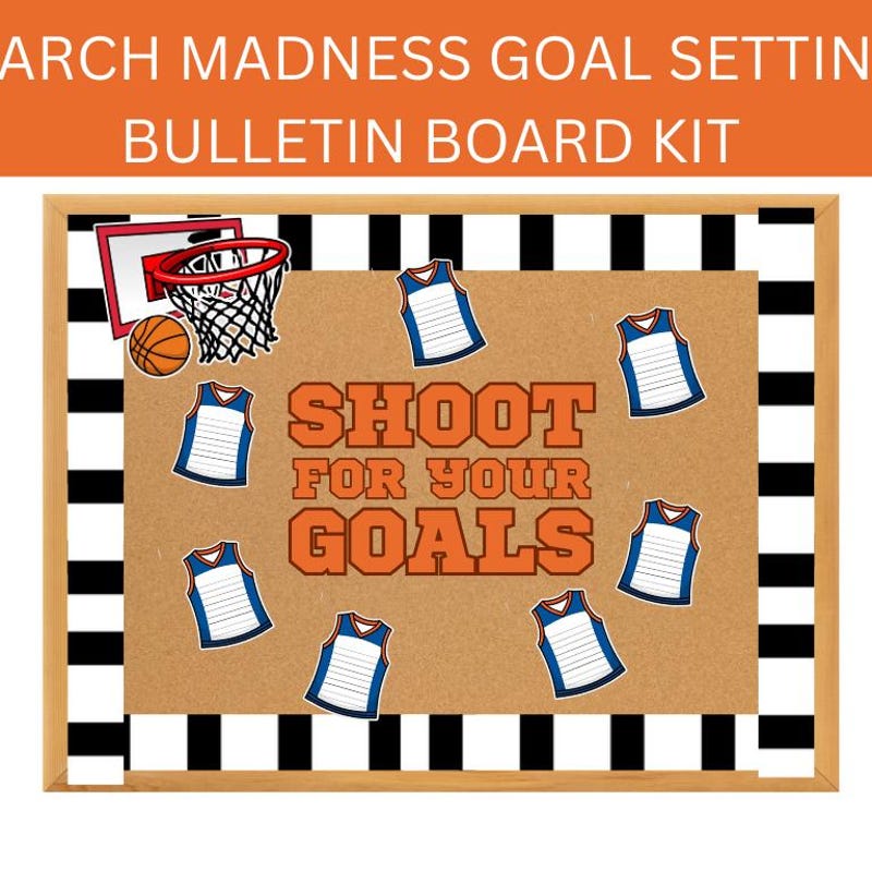 Basketball Bulletin Board - Etsy