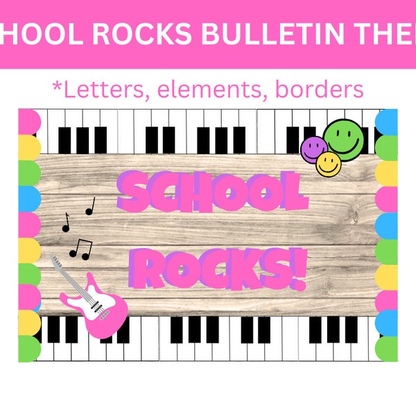 Back to School Bulletin Board - Etsy