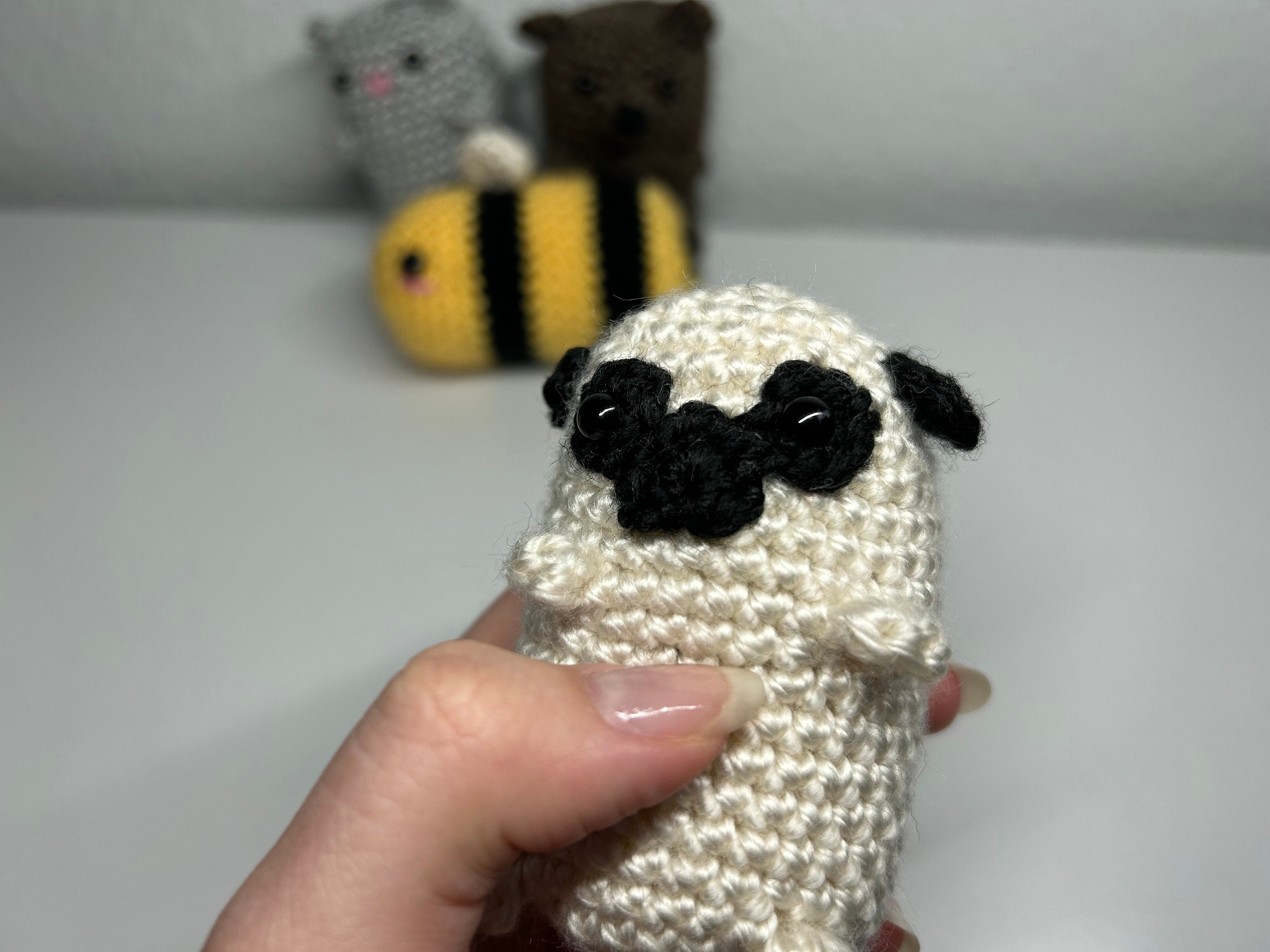 Crochet Pug PDF Pattern Amigurumi Crochet Pattern Potato Pug Potato ...