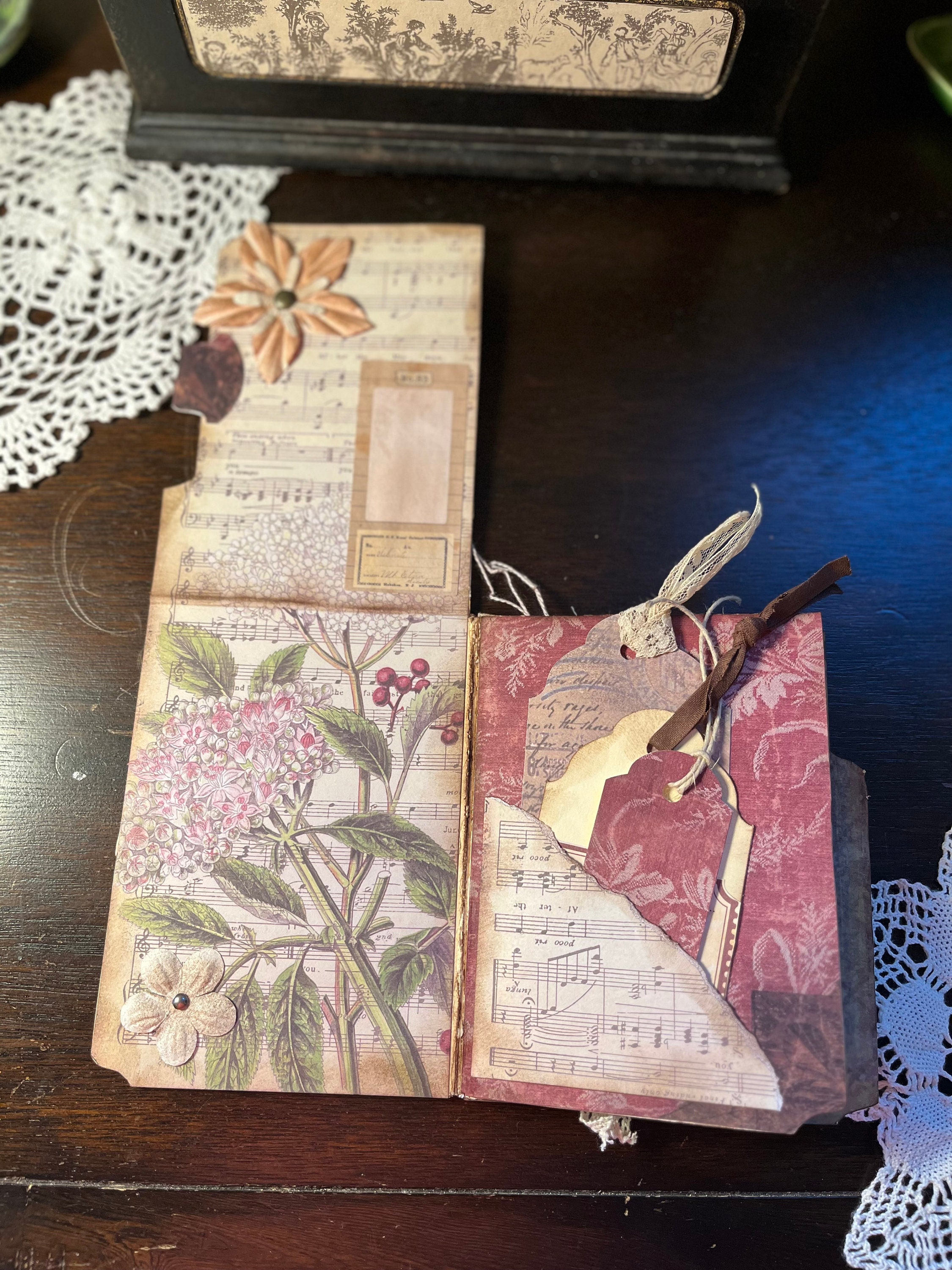 Vintage File Folder Flip Book - Etsy