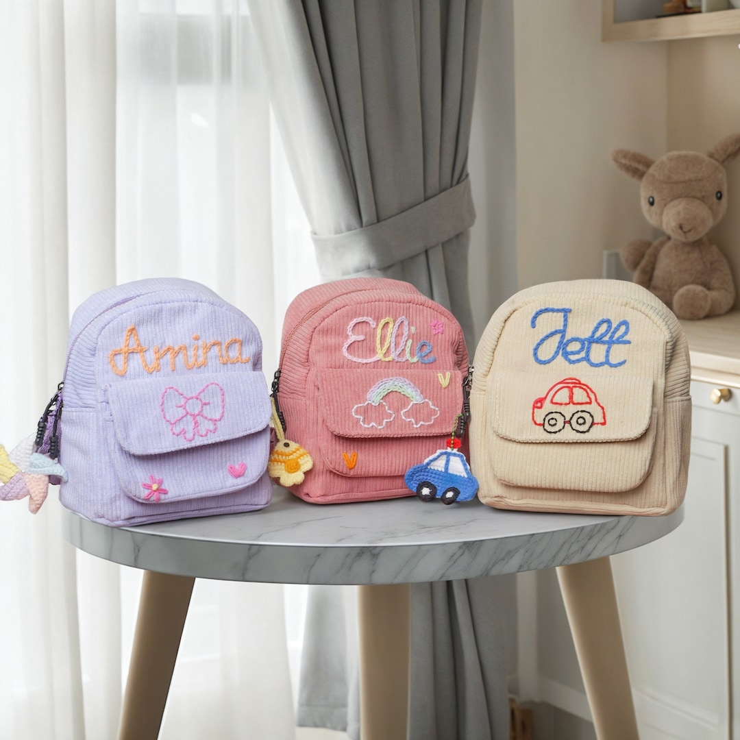Personalized Children's Backpack,customized Baby's Backpack,preschool ...