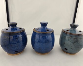 Ceramic Garlic Keeper | Garlic Pot | Pottery Garlic Jar | Handmade ...