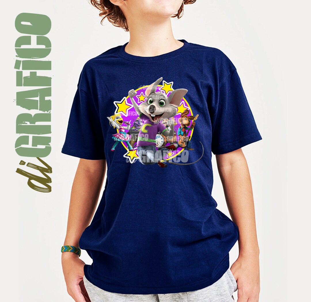 Chuck E Cheese Transfer Design, Digital Art, Chuck E Cheese Family ...