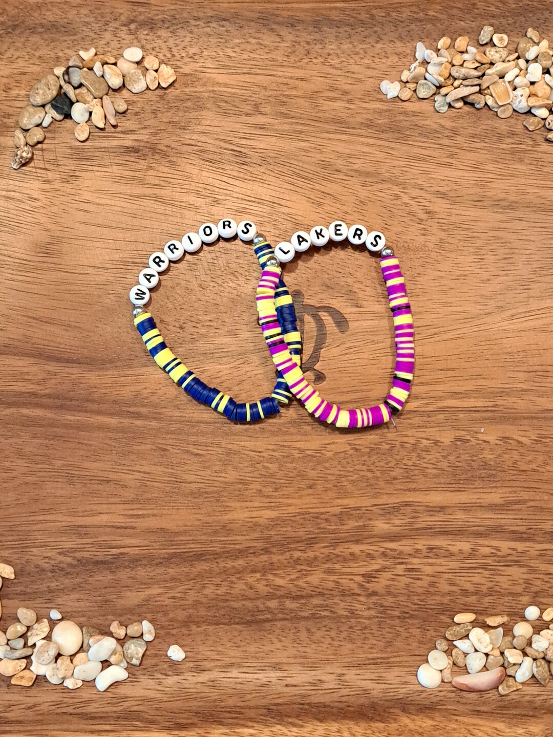 NBA Clay Bead Bracelets - Etsy