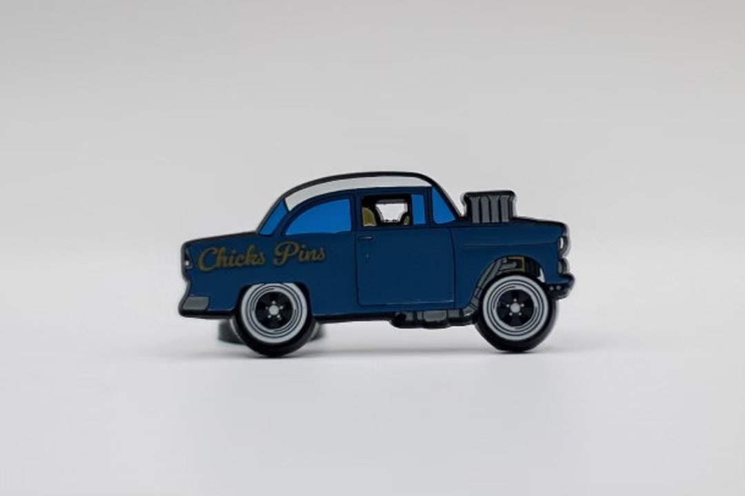 55 Chevy Gasser Pin - Etsy