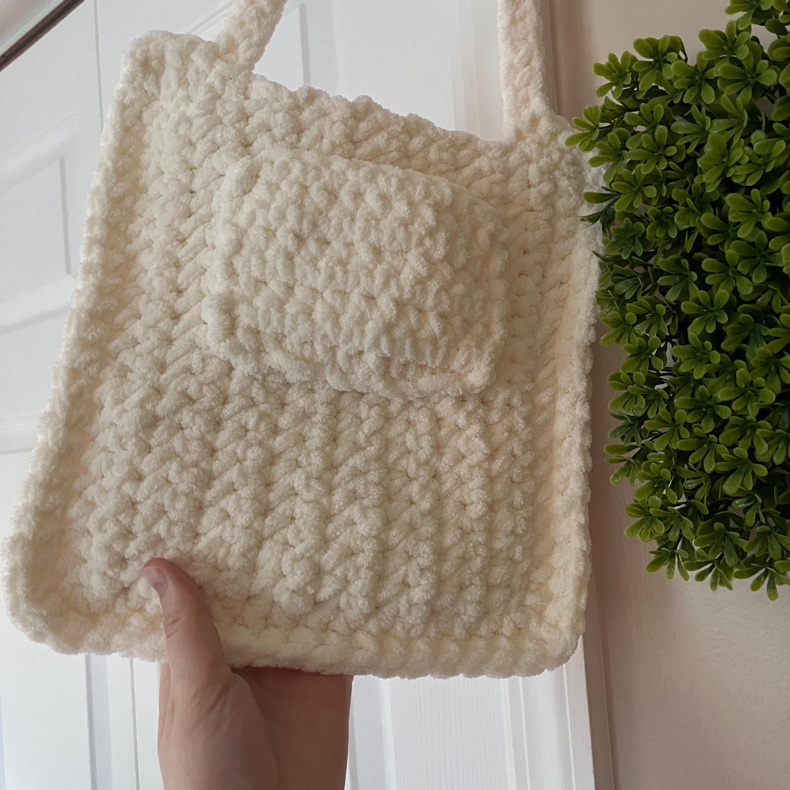 Crochet Soft Chunky Bag, Crochet Bag, Handmade Purse, Pink Gifts, Gifts ...