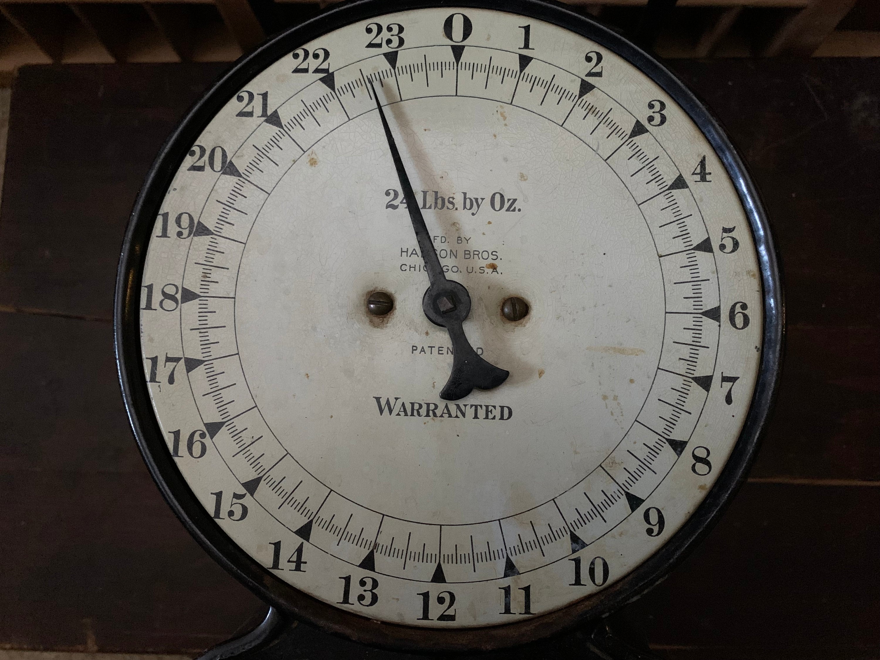 Vintage Hanson Brothers Weigh Master Family Scale Antique Hanson ...