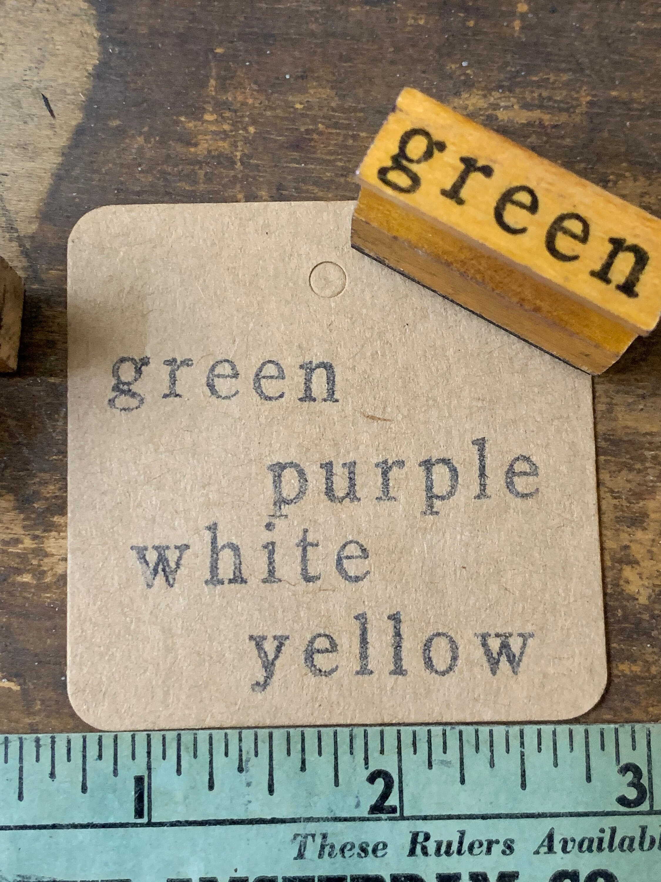 Vintage Wood Rubber Stamps for Bullet Journal Stamps for Planner ...