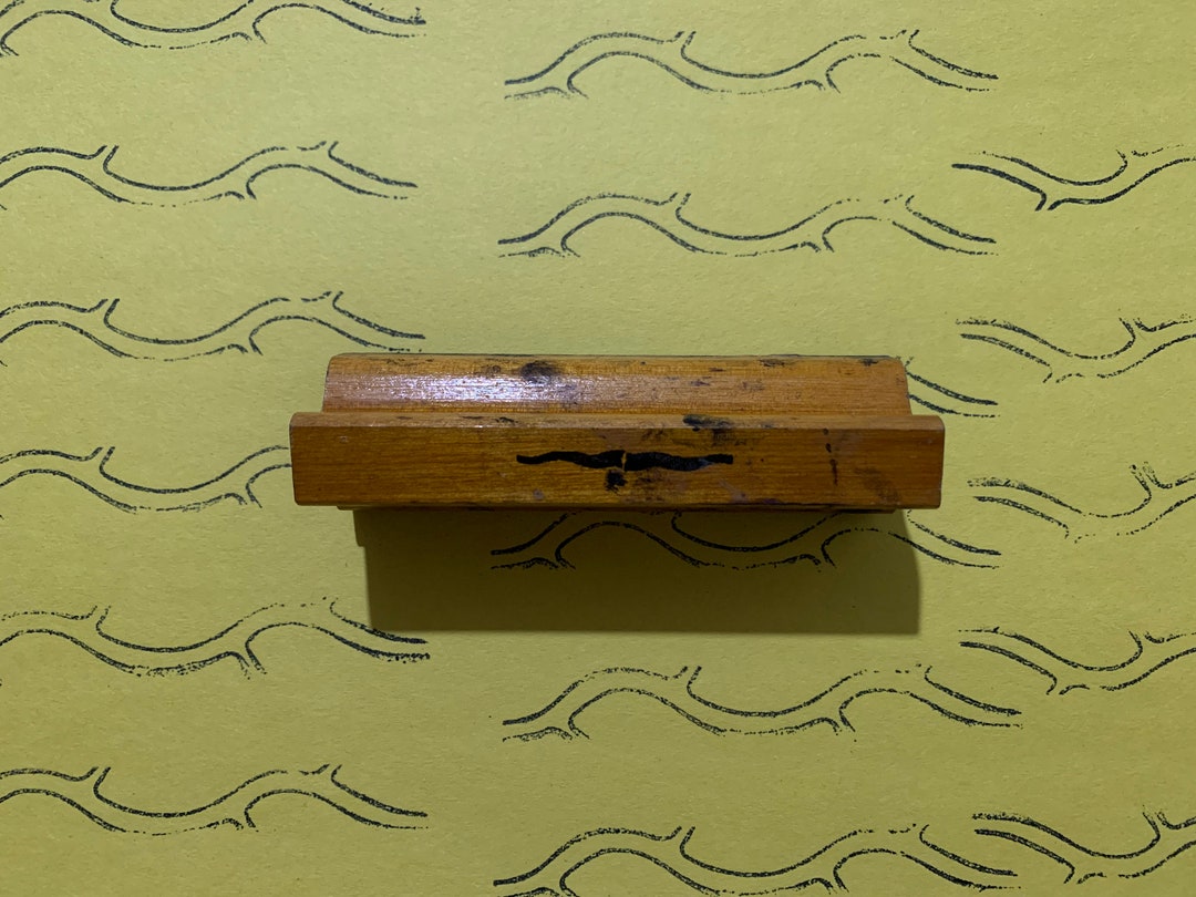 Vintage Wood Rubber Stamp Vintage Branch Stamp Tree Branch Stamp for ...