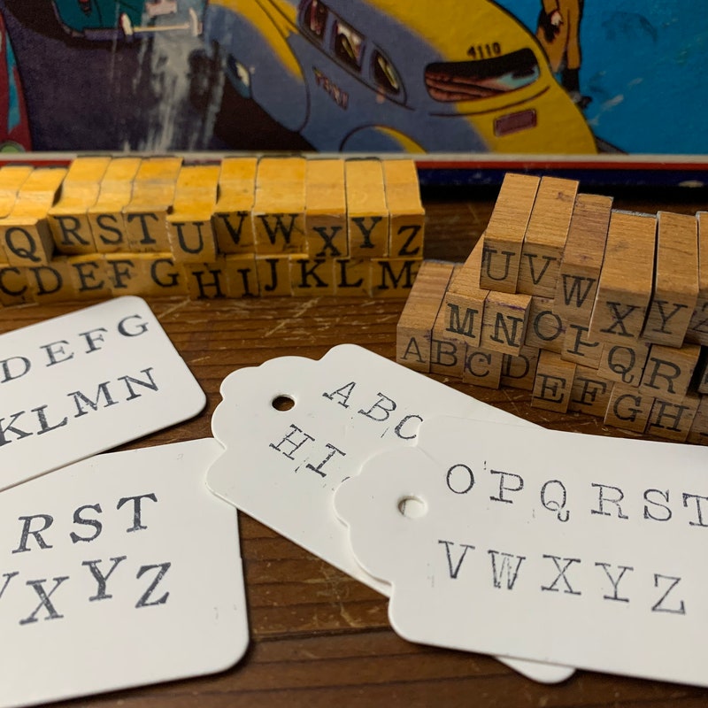 Alphabet Word Art - Etsy