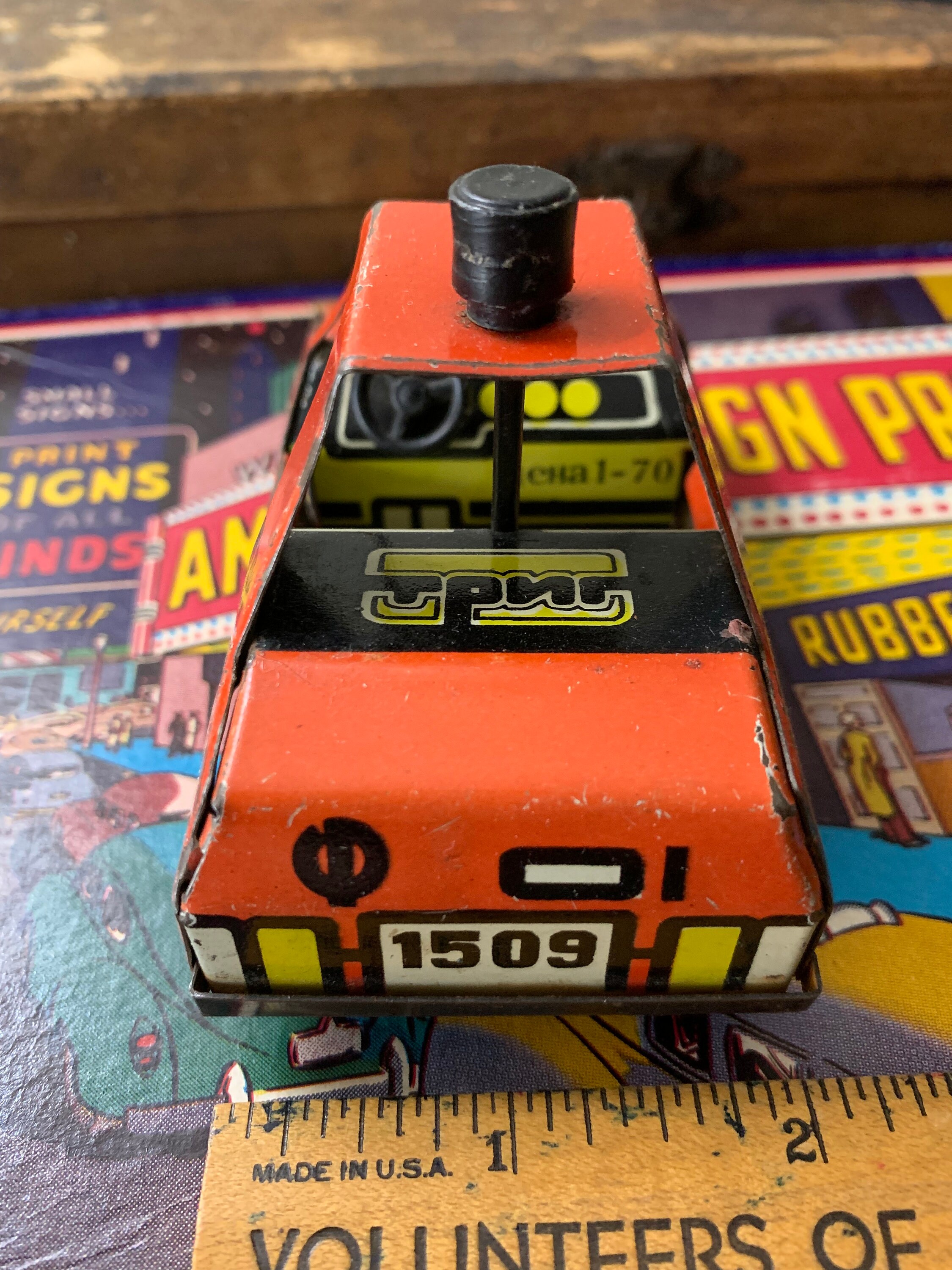 Vintage Tin Toy Car Made in Soviet USSR Original 1980's - Etsy