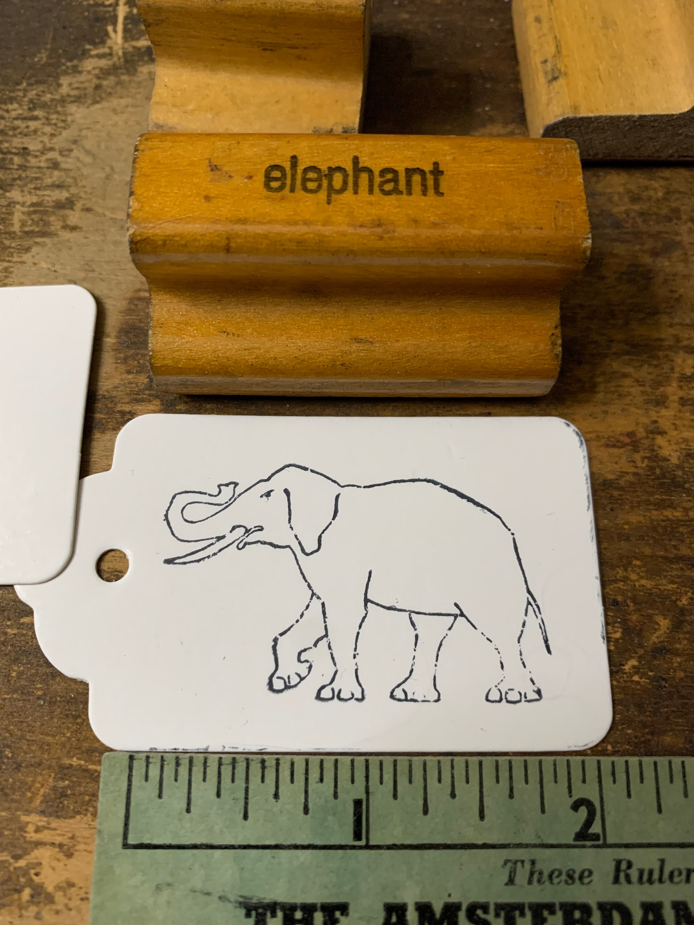 Vintage Animal Wood Rubber Stamps for Crafting Vintage Safari Animal ...