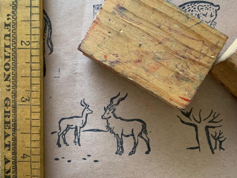 Vintage Classroom Rubber Stamp Vintage French Stamp for Art Projects ...