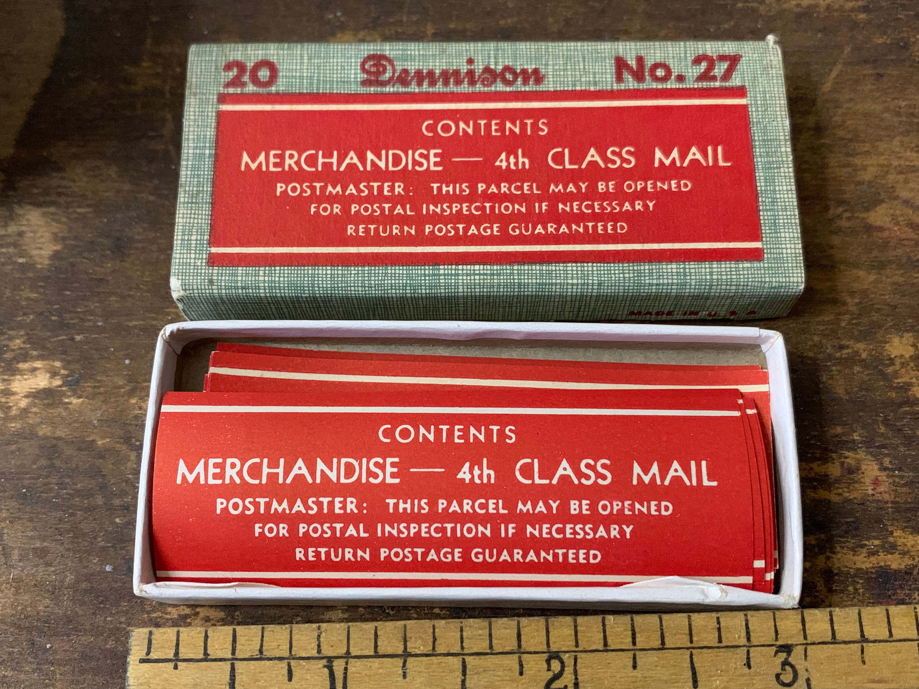 Vintage Dennison Gummed Labels Vintage Canning Labels Vintage Paper ...