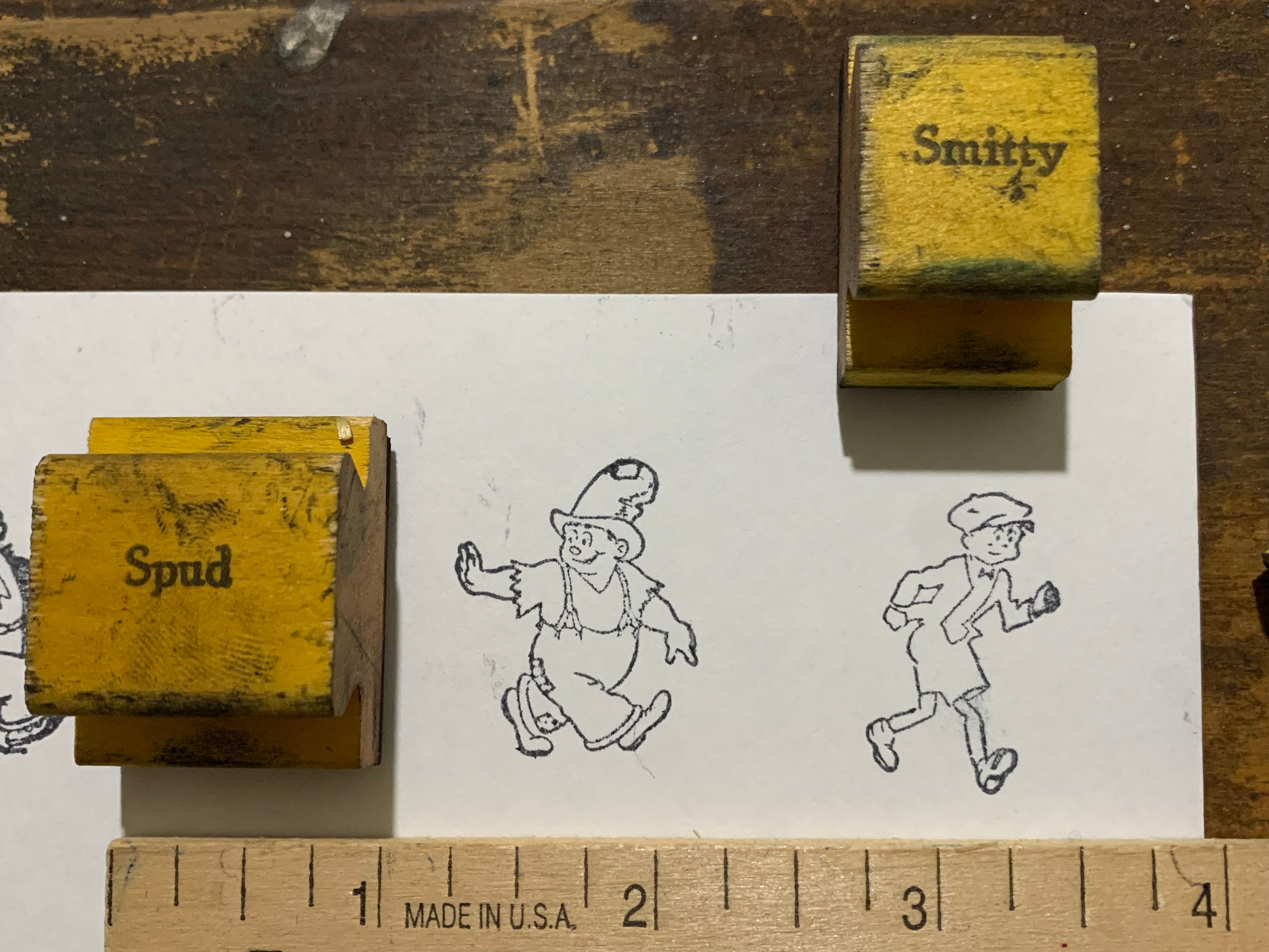 Vintage Rubber Stamps Vintage Perry Winkle Comic Strip Stamps Vintage ...