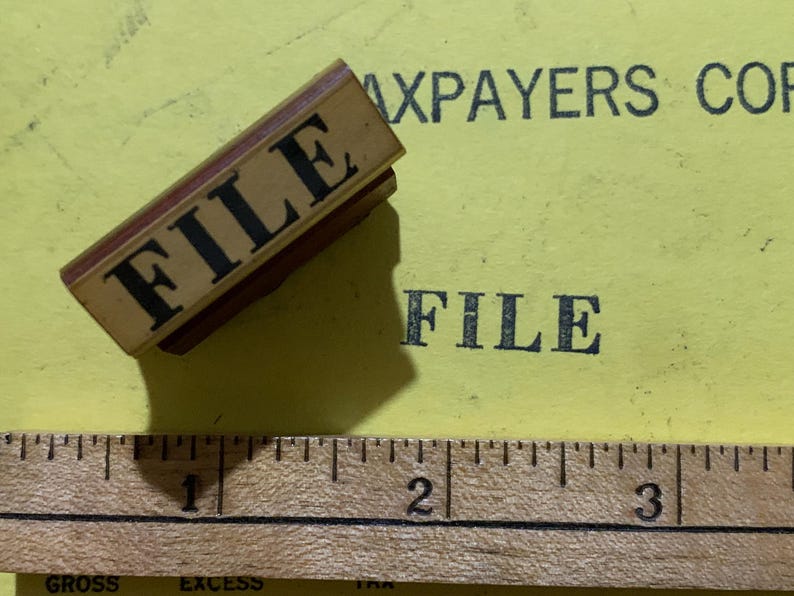 Vintage Wood Stamp Vintage Advertising Stamp Store Stamp Commercial ...