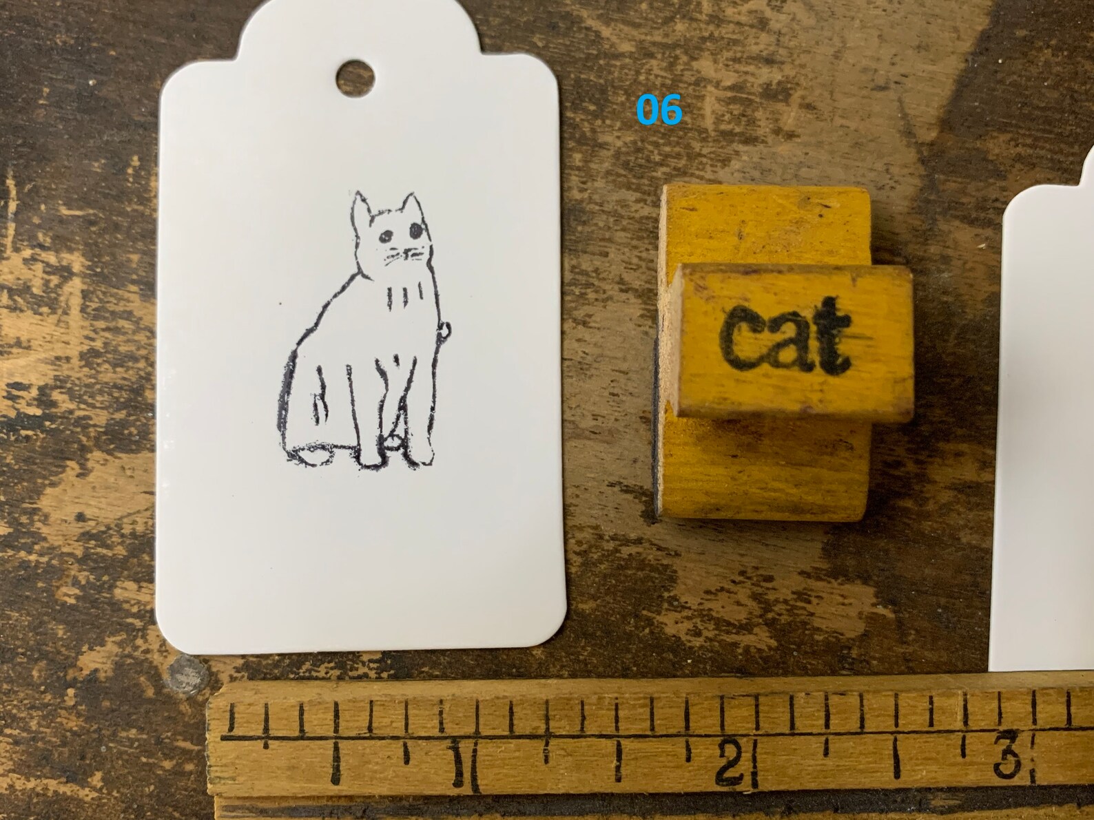 Vintage Cat Rubber Wood Stamp Vintage Cute Kitties Vintage Animal Stamp ...