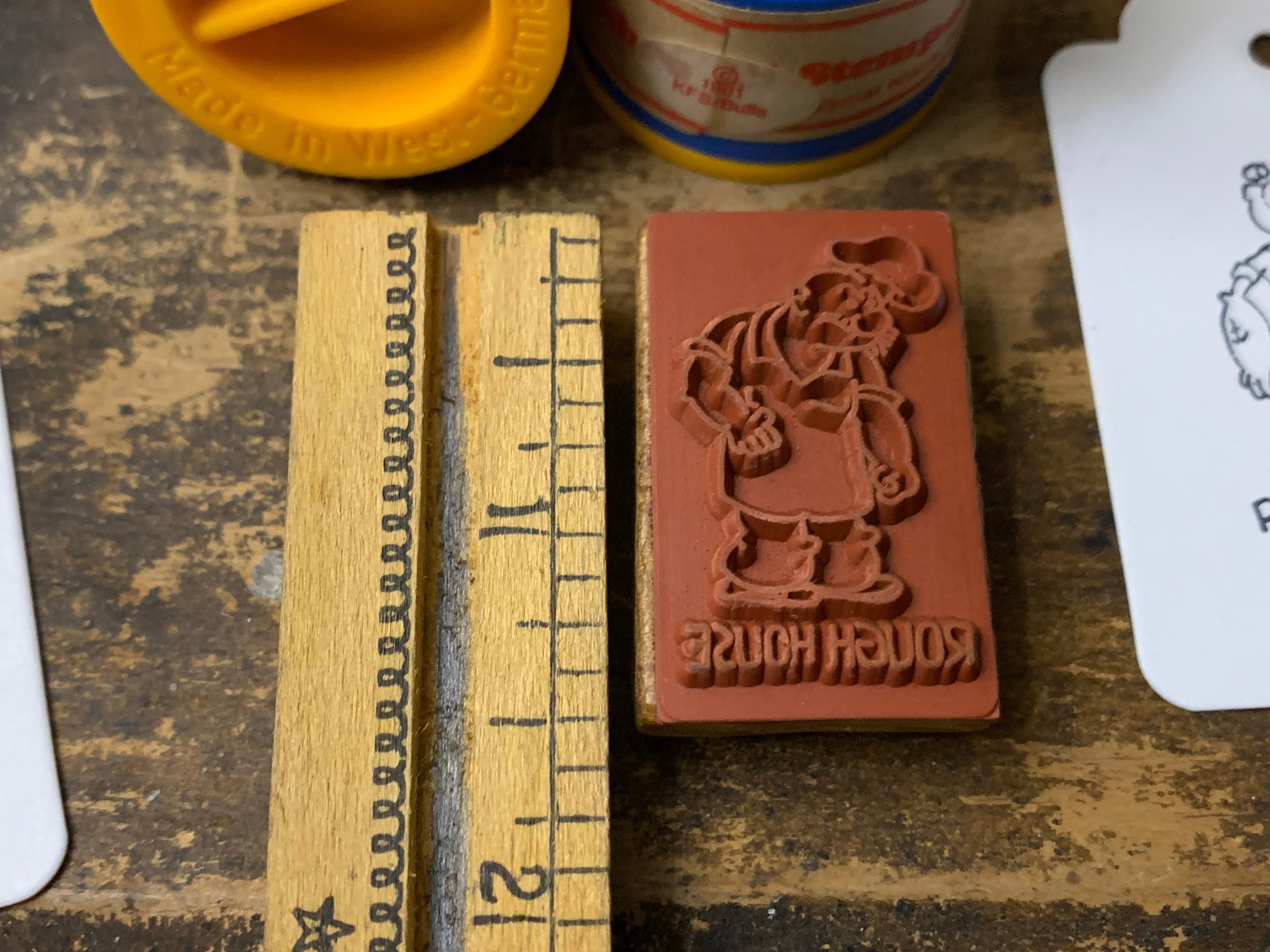 Vintage Rubber Stamps Vintage Popeye the Sailer Man Stamp Olive Oyl ...