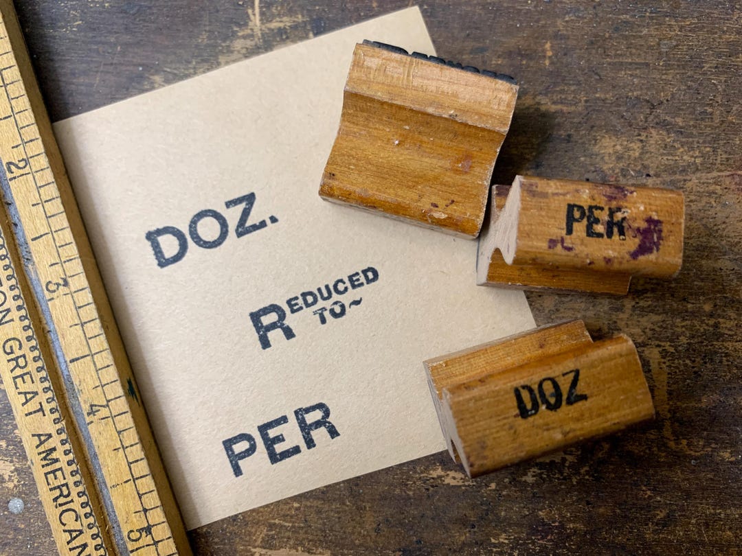 Vintage Wood Stamp Old Symbols Vintage Rubber Stamps for Craft ...