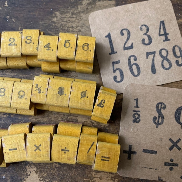 Math Stamps - Etsy
