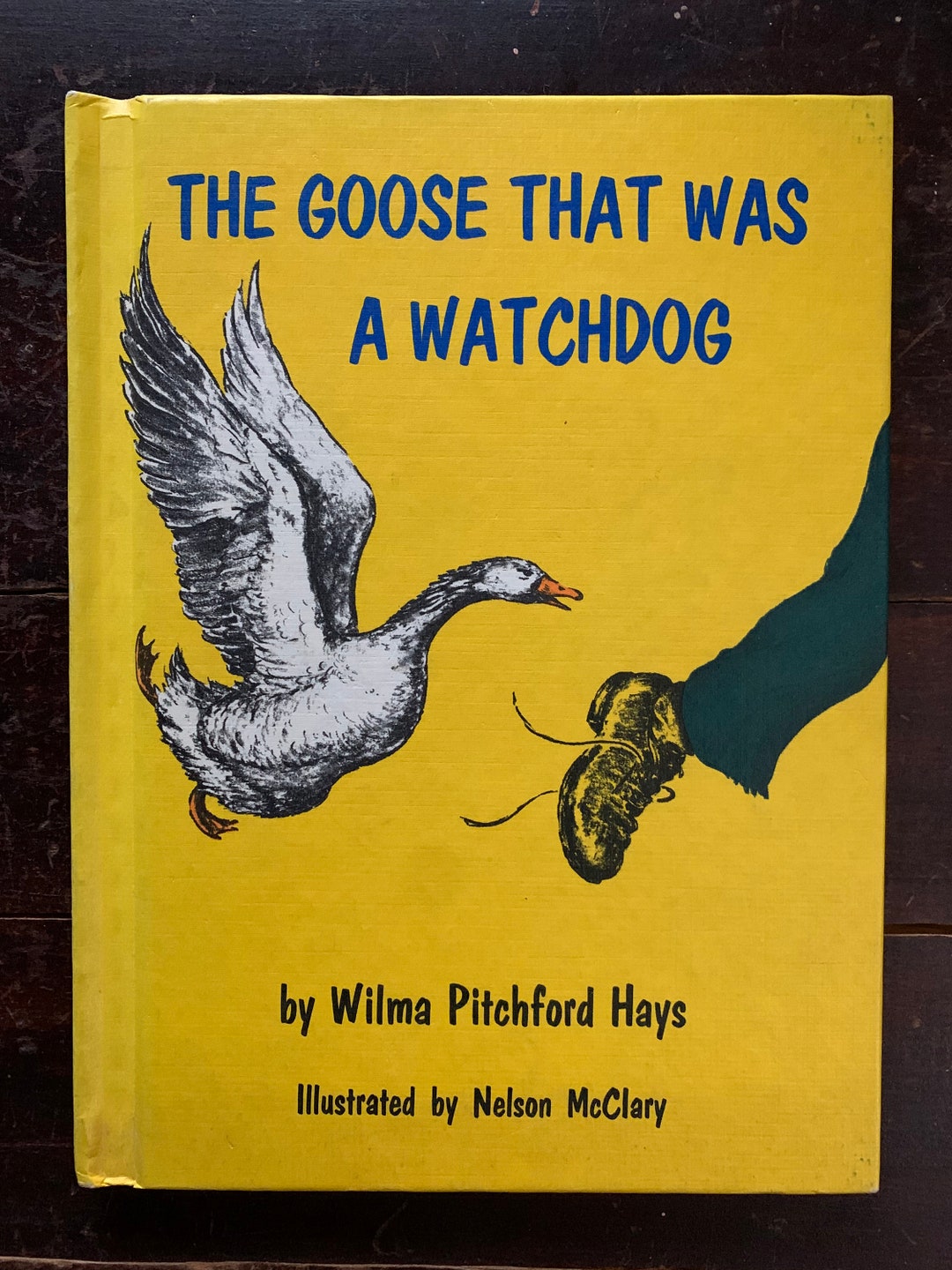 Vintage Book the Goose That Was A Watchdog Vintage Picture Book ...