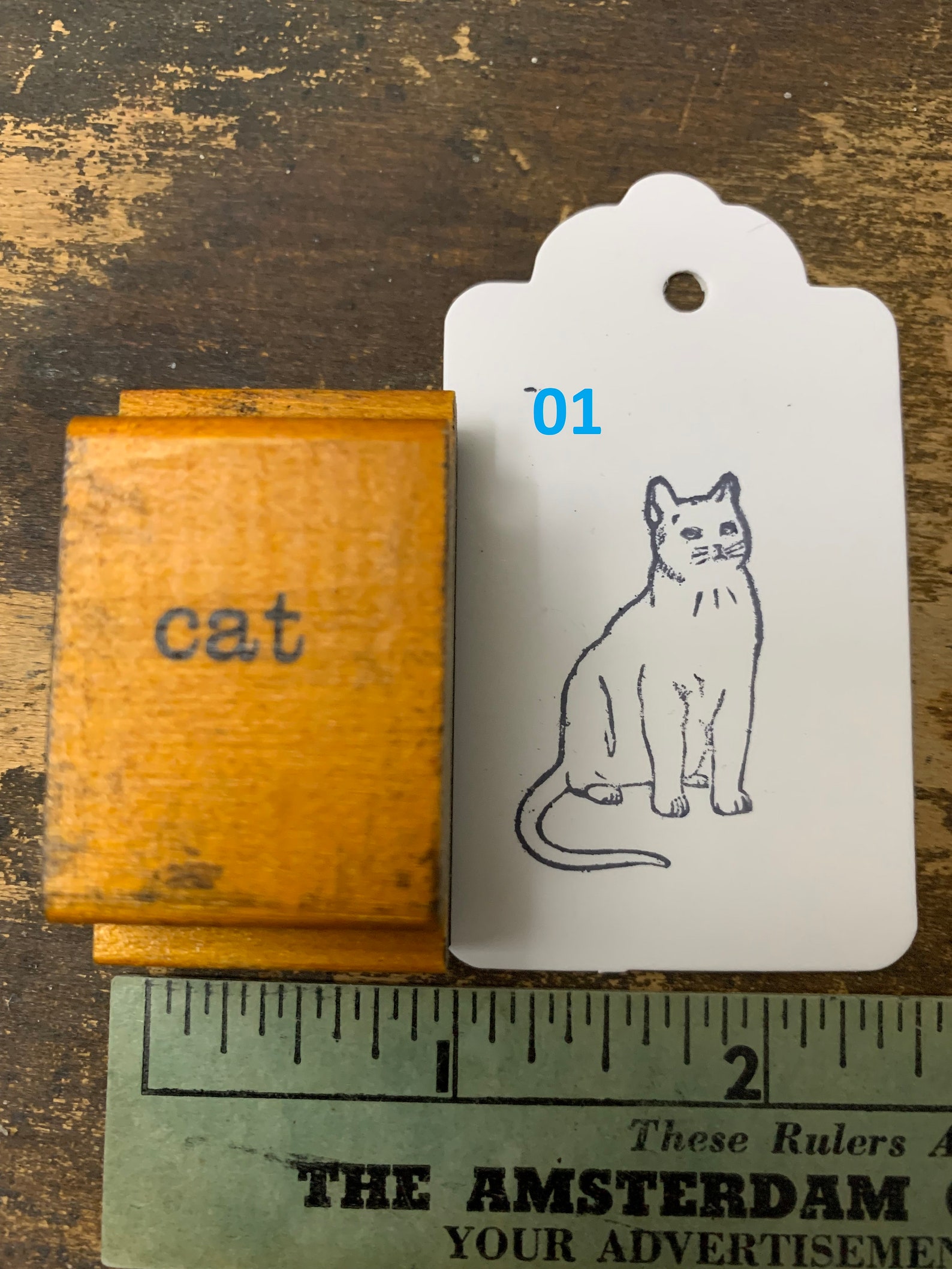 Vintage Cat Rubber Wood Stamp Vintage Cute Kitties Vintage Animal Stamp ...