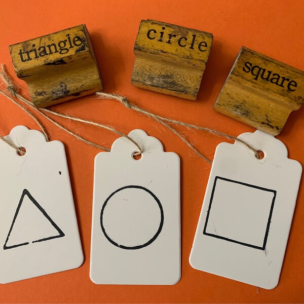 Triangle Stamp - Etsy