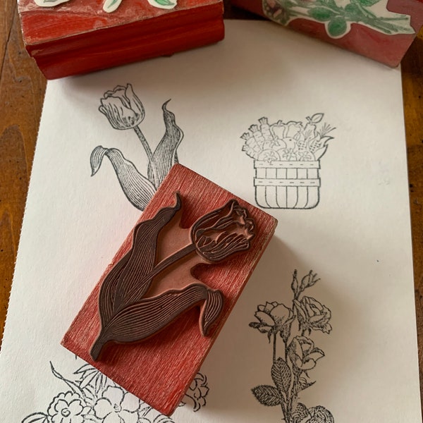 Lily Rubber Stamp - Etsy
