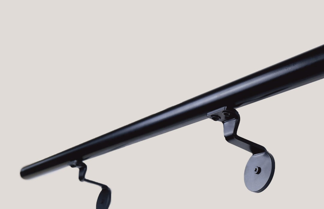 1,5" Pipe Hand Rail , Staircase Railing, Step Stair Rail, Metal Railing ...