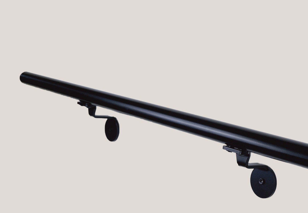 1,5" Pipe Hand Rail ,pipe Tube Railing, Handrail Stairs, Black Railing ...