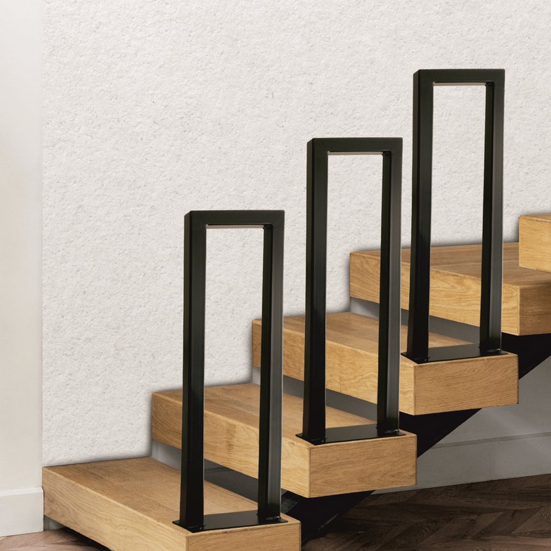 Square Modern Hand Rail - Etsy