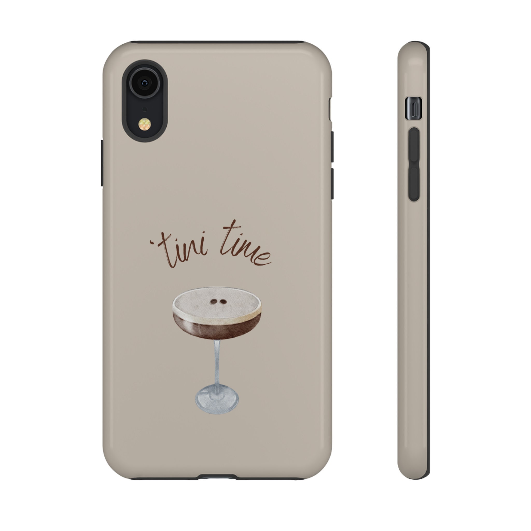 Tini Time Espresso Martini Premium Custom Phone Case - Etsy