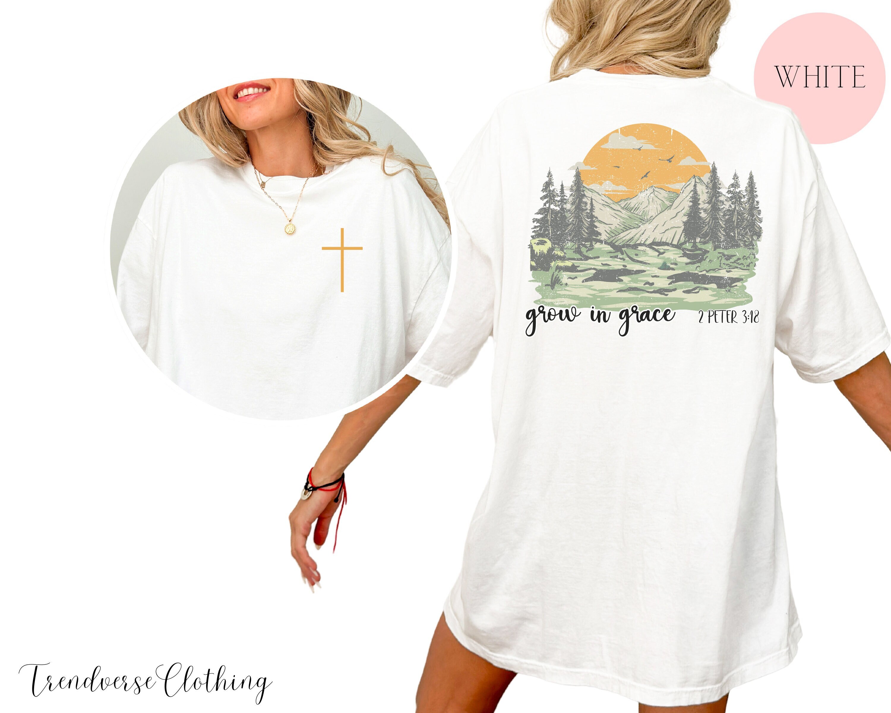 Boho Christian Shirt Bible Verse Boho Religious Gift for Her Faith ...