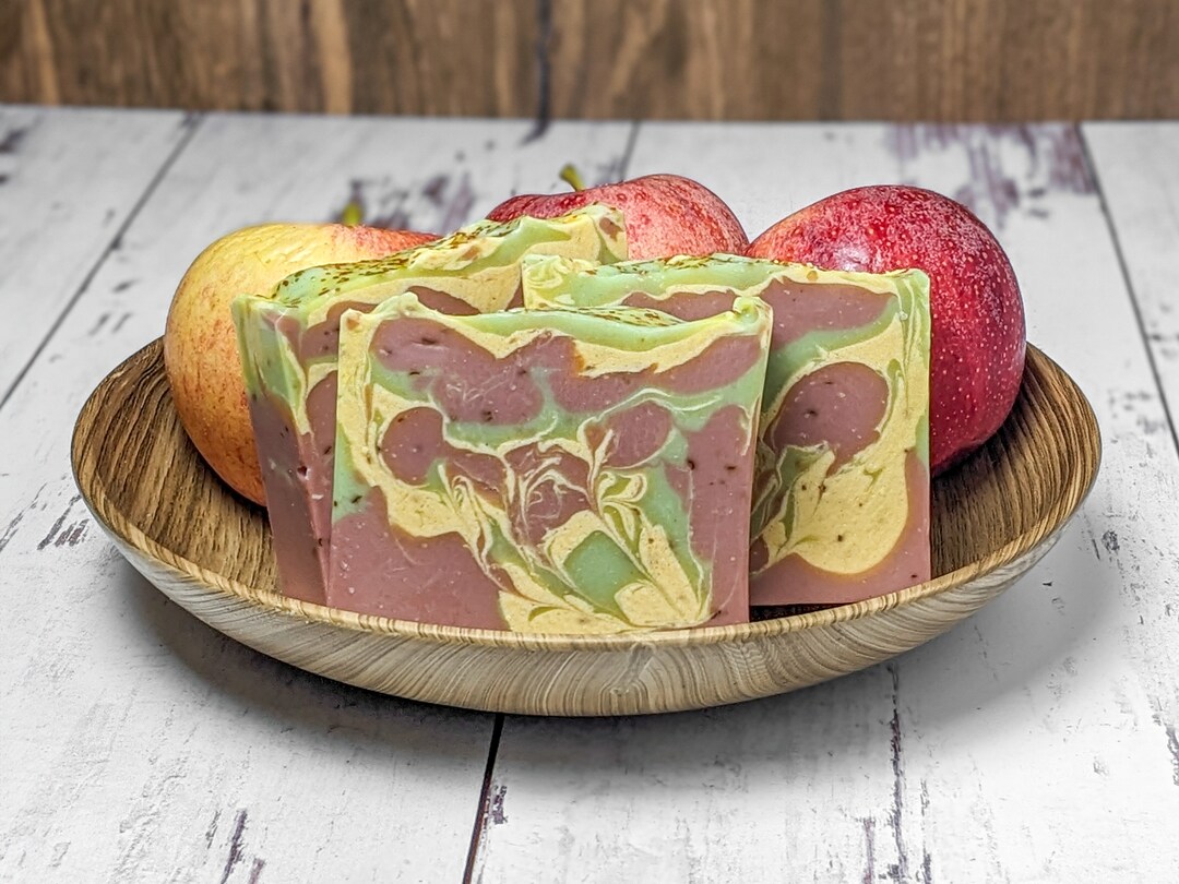 Frontyard Gala Apple Scented Handmade Bar Soap, Zero Waste, Eco ...